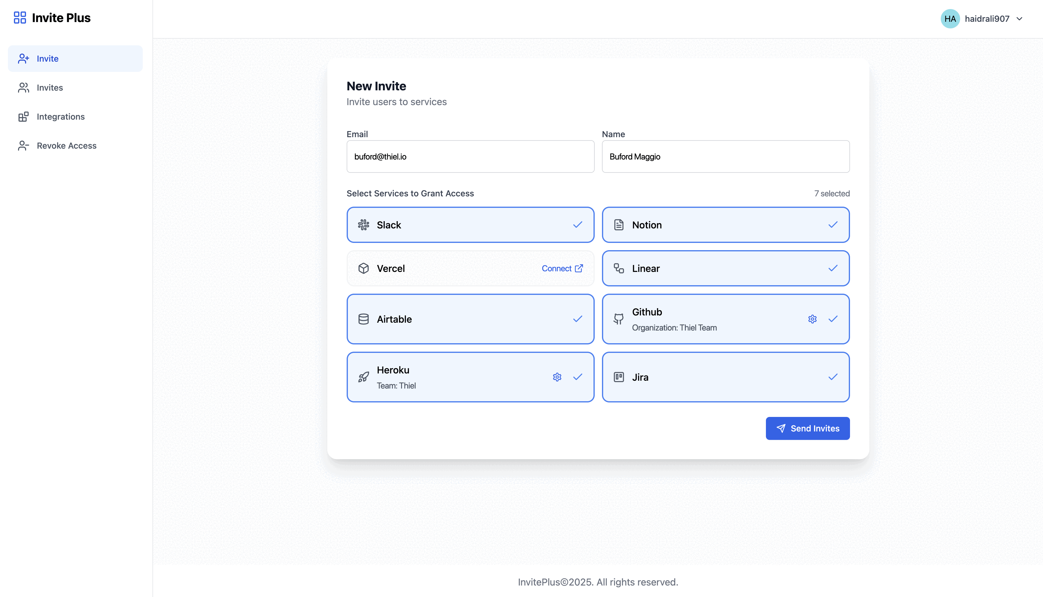 Invite Plus - Smart Onboarding Secure Offboarding Invite Plus - Smart Onboarding Secure Offboarding
